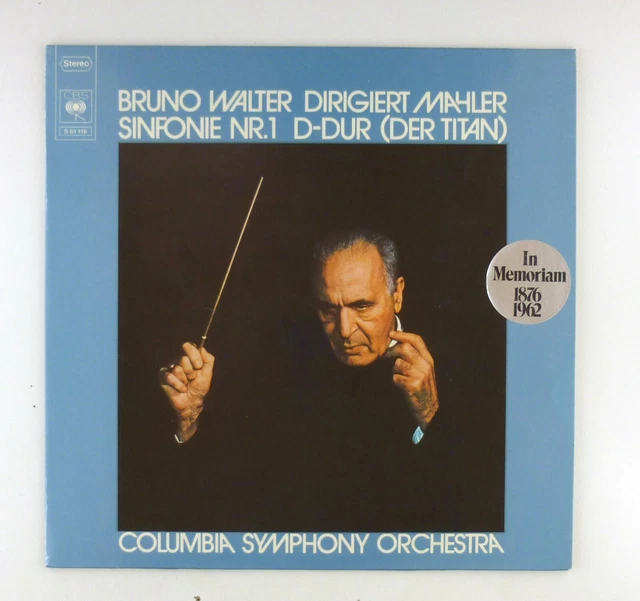 12 & LP Bruno Walter Mahler Columbia Symphony Orchestra Symphonie Nr.1 KK5023s1 EUR 8,65 ...