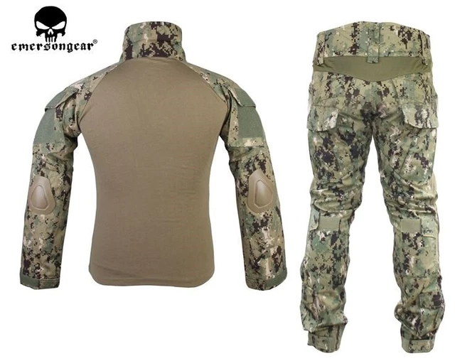 MIMETICA EMERSON GEAR Tactical Combat Suit Completa Aor2 Tg.xl Marpat ...