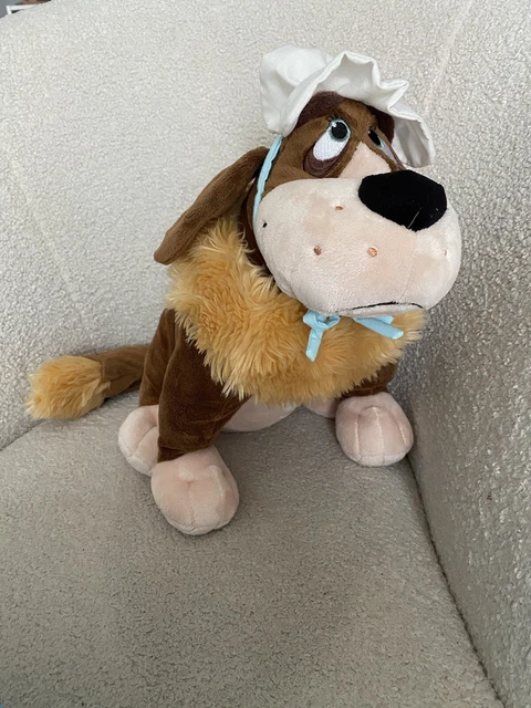 DISNEY PLUSH SOFT Toy Teddy Peter Pan Nana The Dog Nanna approx 13” VGC ...