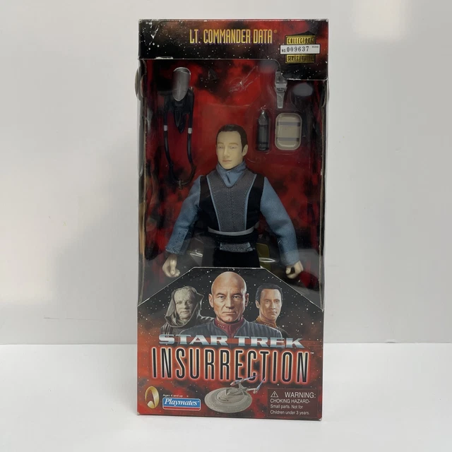 STAR TREK INSURRECTION Lt. Commander Data Collectors Series Edition ...