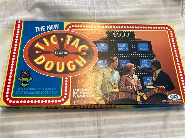 THE NEW TIC-TAC-DOUGH TV Show VINTAGE Board Game 1977Complete £14.28 ...