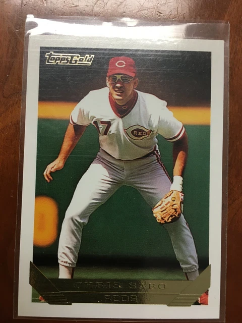 1993 TOPPS GOLD Chris Sabo #245 CINCINNATI REDS MINT EUR 2,50 - PicClick FR