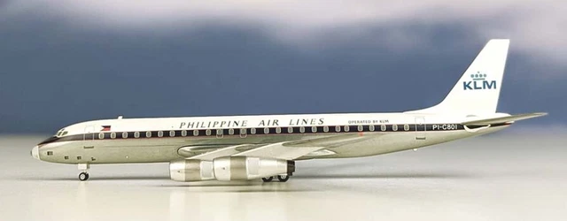 AEROCLASSICS AC211165 PHILIPPINE KLM Douglas DC-8-53 PI-C801 Diecast 1/ ...