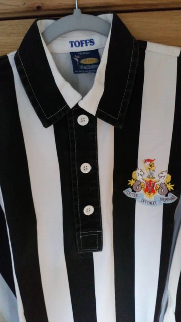 NEWCASTLE UNITED TOFFS retro football shirt FA Cup Final 1952 £20.00 ...