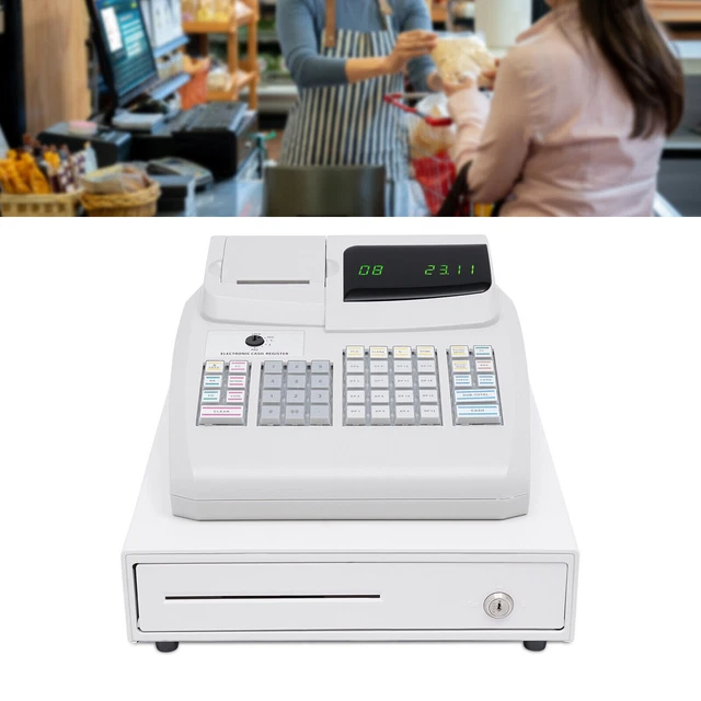 ELECTRONIC CASH REGISTER Pos System Supermarket Bar Retail Shop with ...