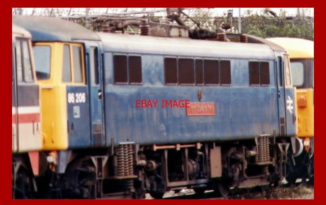 PHOTO BR Class 86 Electric Loco No 86 206 C £1.45 - PicClick UK