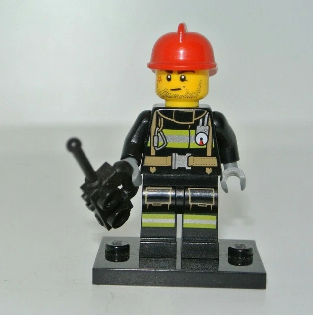 LEGO CITY: FIREFIGHTER Pilot - Minifig Figure Character - Set 60216 ...