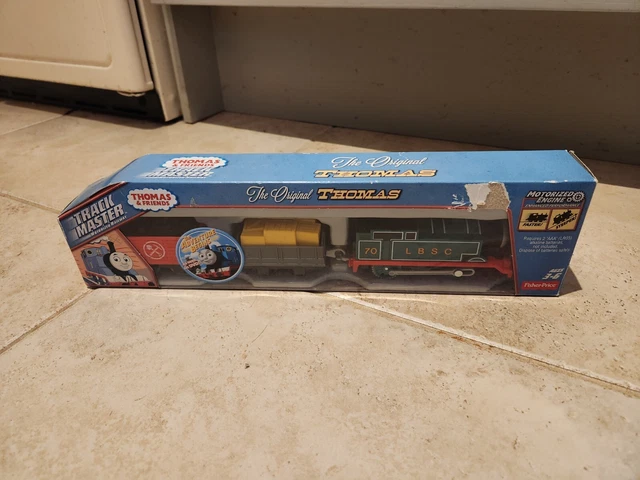 THOMAS FRIENDS TRACKMASTER Motorized Train New Boxed Original Green ...