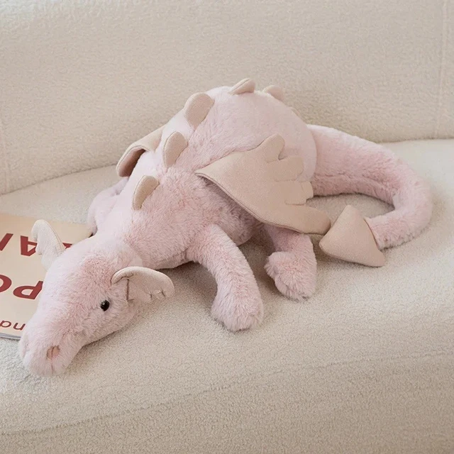SNOW DRAGON SOFT Stuffed Toys Gifts Large 30/50CM £13.49 - PicClick UK