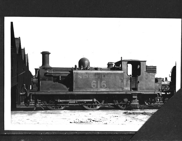 SOUTHERN RAILWAY - A12 Class 0-6-0T No. B 616- Vintage Image - # L9004 ...