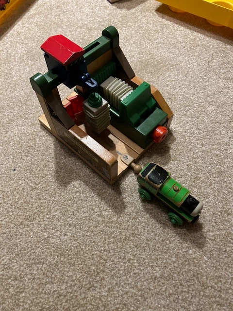 SODOR SCRAP YARD & Percy - Thomas & Friends Wooden Railway RARE £15.00 ...