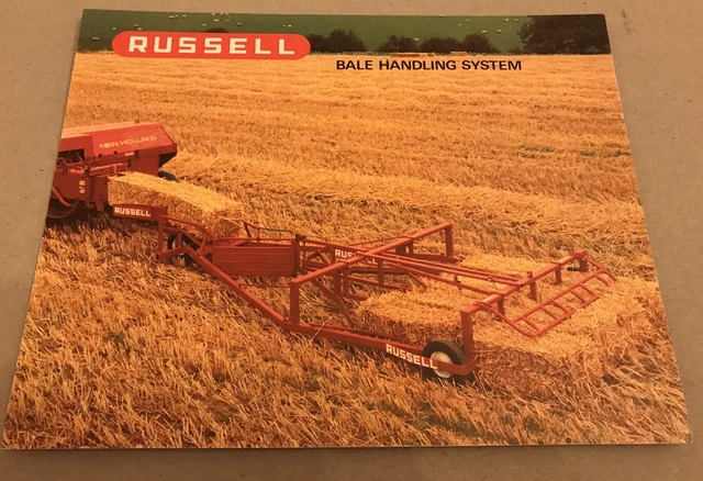 RUSSELL BALE Sledge & Handling System Original 1980s Vintage Sales ...