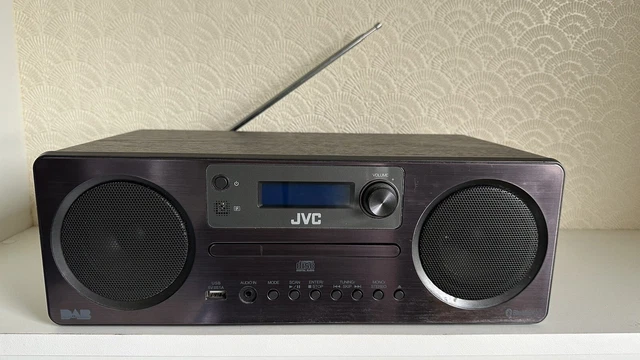 JVC RD-D70 ALL-IN-ONE Hi-Fi with Bluetooth, USB, DAB/FM Radio, CD ...