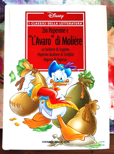 ZIO PAPERONE E L'avaro Di Moliere - Classici (Disney / Corriere Sera ...