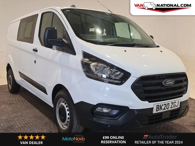 FORD TRANSIT CUSTOM 2.0 320 Ecoblue Leader P/V L2 H1 130 Bhp Lwb Combi ...