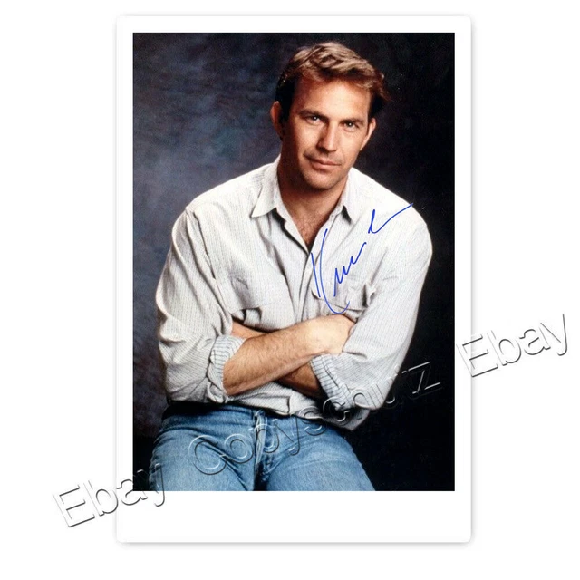 KEVIN COSTNER - Actor - Autograph Photo Card Laminated (AK1) £3.10 ...