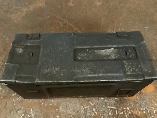 WW2 AMMUNITION AMMO Box P59 MK2 MPB Dated 1945 £29.00 - PicClick UK
