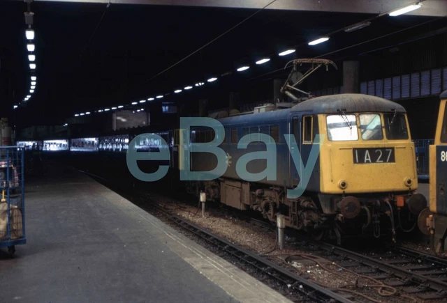 35MM RAILWAY SLIDE of Class 85 85025 @ Euston Copyright to Buyer £4.99 ...