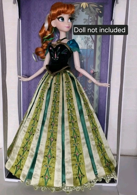 DISNEY LIMITED DOLL Anna coronation Dress custom 17" £135.00 - PicClick UK