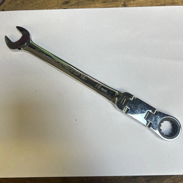 BLUEPOINT SNAP ON 16mm double flex head ratchet spanner Ex Cond ...