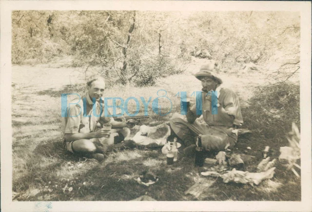 1939 BRITISH ARMY officers Hunting Trip Poona WW2 Colonial India ...