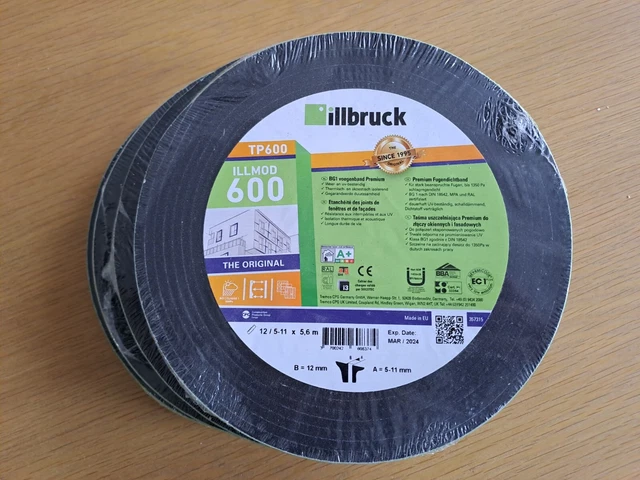 IMPREBAND TP600 12/5-11 Mousse impregné type compriband - Fenètres et ...