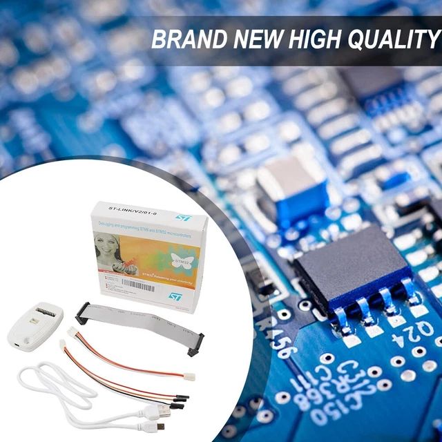 20pin Kabel V2 Host Jtag Swd Programmiergert Swim Stm8 Mcus Hohe Qualitt Eur 16 18 Picclick De