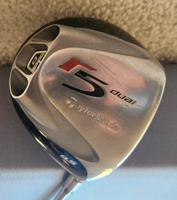 TAYLORMADE R5 DUAL 9.5 Driver Type D MAS 2 Regular Flex Graphite Shaft ...