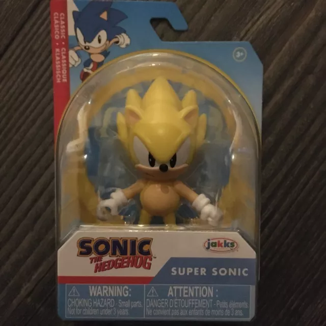 CLASSIC JAKKS PACIFIC SEGA Sonic the Hedgehog Super Sonic 2.5 Figure £ ... CLASSIC JAKKS PACIFIC SEGA Sonic the Hedgehog Super Sonic 2.5 Figure £ ...