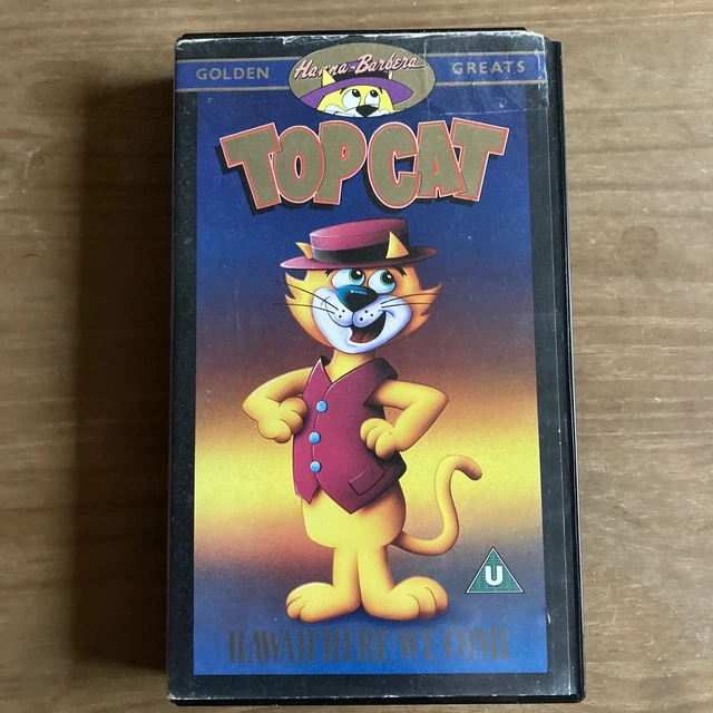 TOP CAT CHILDREN'S Video VHS pal - Hawaii Here We Come £4.00 - PicClick UK