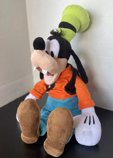 DISNEY STORE AUTHENTIC Patch Goofy BIG Plush Doll 20" Stuffed Animal ...