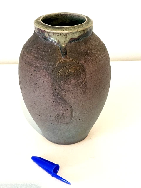 VASE EN GRÈS décor gravé base scarifiée à identifier. EUR 35,00 ...