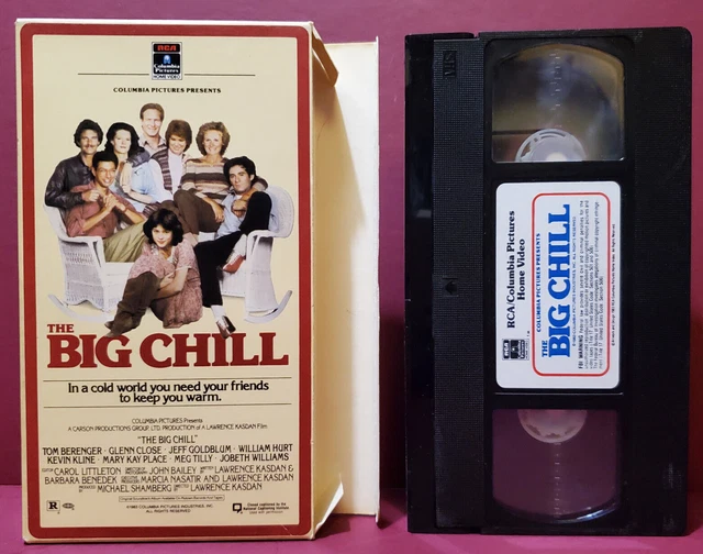 VHS THE BIG Chill- Early release, Side flap- Jeff Goldblum, Kevin Kline BUY2GET1 £4.64 - PicClick UK
