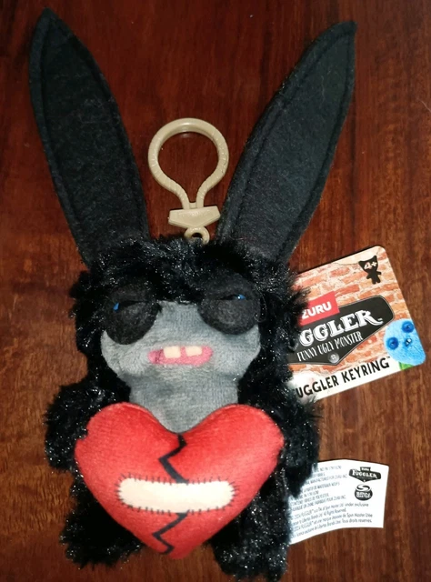 FUGGLER KEYRING RABID Rabbit Heart Plush. New With tag £13.93 - PicClick UK
