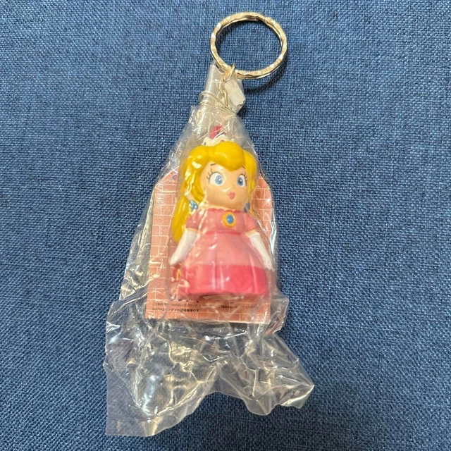 SUPER MARIO RPG Princess Peach Soft Keychain Figure w/Tag 1995 ...