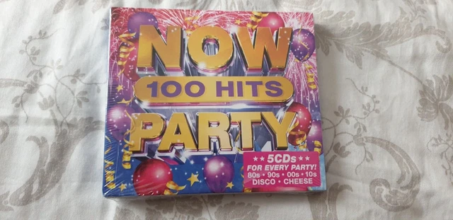 NOW 100 HITS Party by Various Artists (5CD 2019) 80's 90's 00's 10s ...
