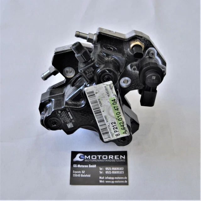 ORIG. MERCEDES OM642 CDI Hochdruckpumpe Kraftstoffpumpe A6420701001 ...