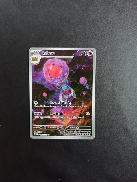 CARTE POKÉMON RABSCA Full-Art 215/193 - Evolution à Paldéa - US - Neuf ...