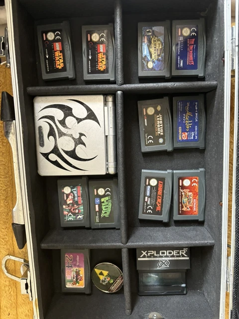 GAME BOY ADVANCE SP Tribal Limited Edition - Silver £26.00 - PicClick UK