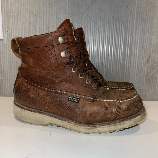 RED WING IRISH Setter 838 Wingshooter Mens 8D Waterproof Leather Boots ...