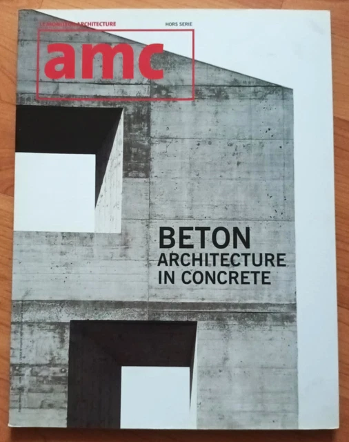 REVUE, MAGAZINE AMC (Architecture, 2010) - Hors Série, Béton ...