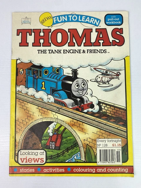 THOMAS THE TANK Engine Fun to Learn Issue 129 From 1996 - Unused £11.11 ...