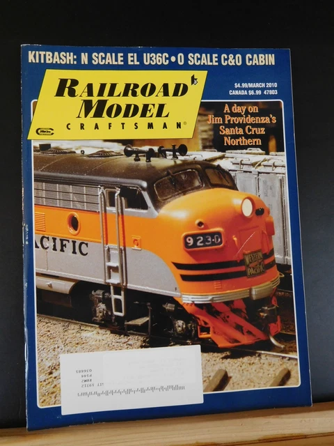 EISENBAHN MODELL HANDWERKER Magazin 2010 März Spur N EL U36C Spur O C&O ...