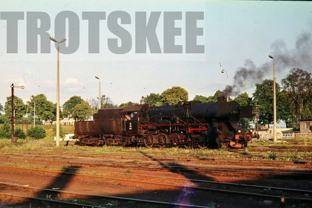 35MM SLIDE PKP Poland Railways Steam Loco Class Ty2 1976 Original Polish £3.99 - PicClick UK