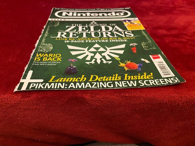 GAME4 NINTENDO MAGAZINE Cover Page 11X8 Zelda The Legend Returns £4.99 ...