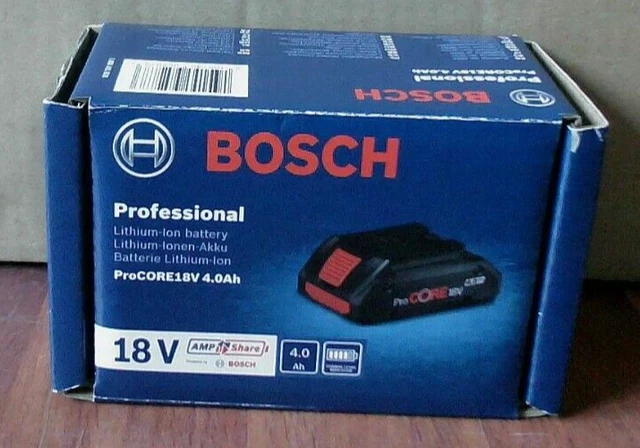 BOSCH PROFESSIONAL PROCORE 18V 4Ah Li-Ion Akku - Schwarz (1600A016GB) EUR 28,00 - PicClick DE
