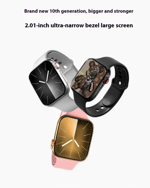 SMARTWATCH S10 PRO NFC, BLUETOOTH, RICARICA WIRELES (nero con cinturino ...