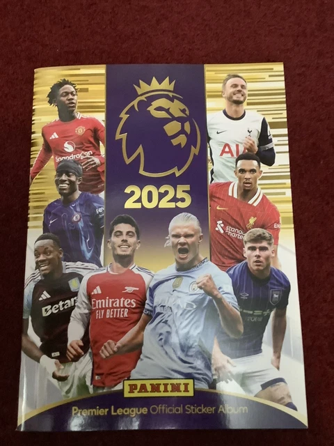 PANINI PREMIER LEAGUE Official Sticker Album (2025). £2.50 - PicClick UK