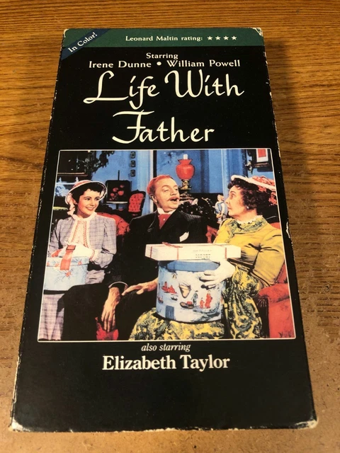 LIFE WITH FATHER VHS VCR Video Tape Used Movie William Powell £5.55 ...