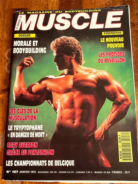 MAGAZINE LE MONDE Du MUSCLE #107 Bodybuilding BOB PARIS/Cory Everson 1 ...